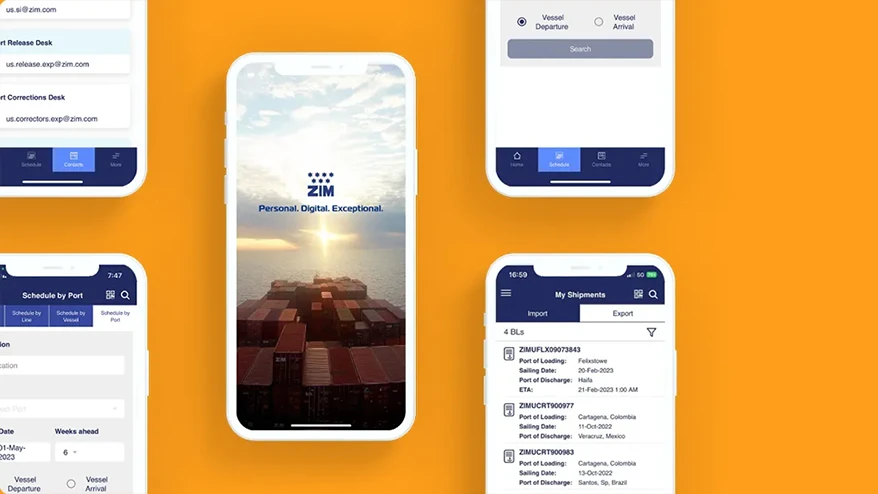 Mobile Application | ZIM